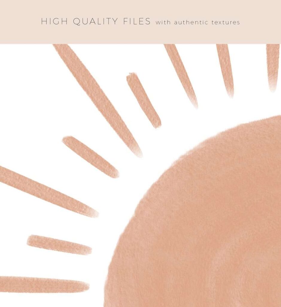 Neutral Sun Print, Boho Sun Wall Art Print, Printable Nursery Decor ...