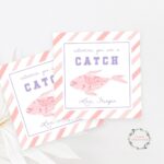 Printable Valentines Gift Tag for Kids, You're a great catch fish ...