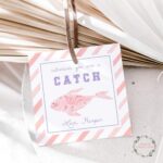 Printable Valentines Gift Tag for Kids, You're a great catch fish ...