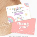 Rainbow Instagram Post Templates Canva, Positive Quotes for Instagram ...